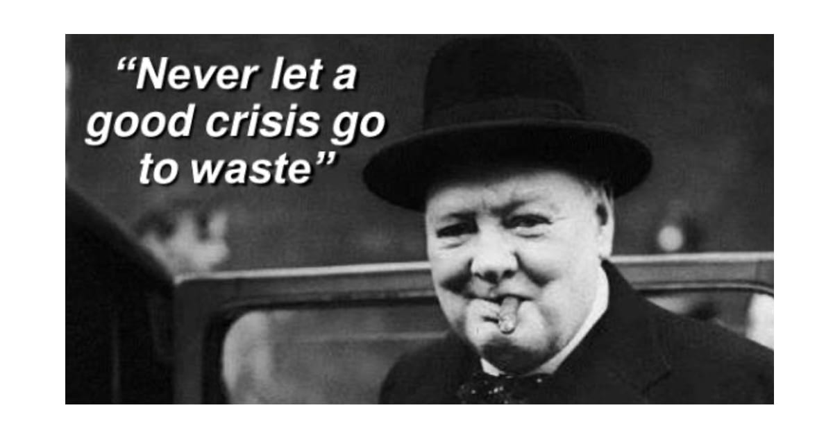 Never Let a Good Crisis Go to Waste - FocusCFO